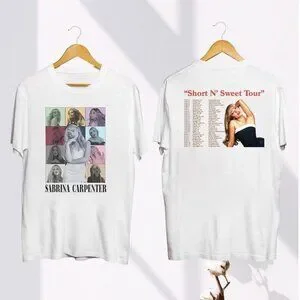 Gildan | Shirts | Sabrina Carpenter 224 Concert Sabrina Carpenter Short ...
